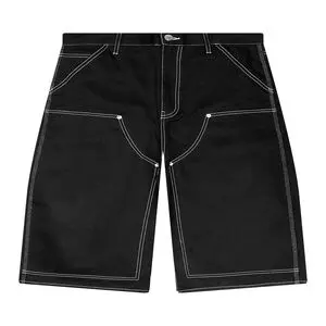 AWAKE NY Double Knee Jort - Black