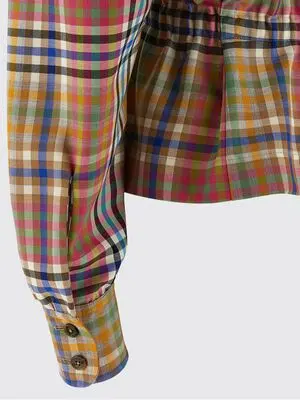 VIVIENNE WESTWOOD Tartan Wool Single-breasted Blazer