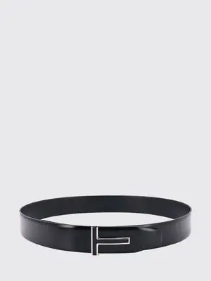 TOM FORD Leather Belt - Black
