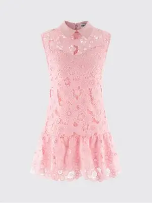SELF-PORTRAIT Lace Mini Dress - Pink