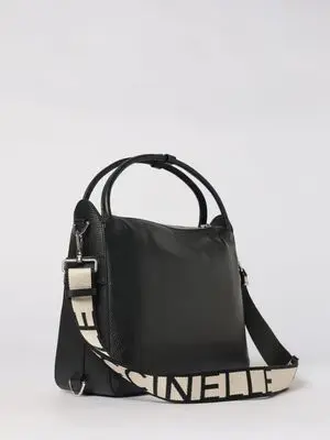 COCCINELLE Gretel Grained Leather Handbag - Black
