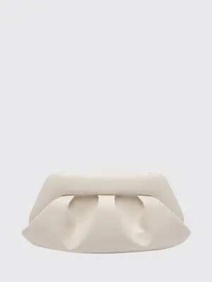 THEMOIRE Bios Vegan Leather Clutch - Ecru