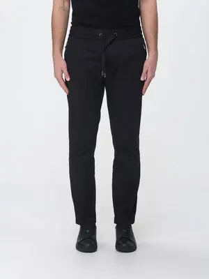 Dolce & Gabbana Stretch Cotton Slim Fit Trousers - Black