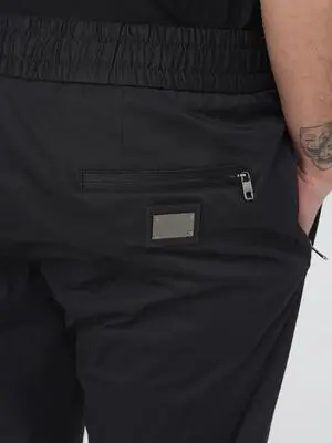 Dolce & Gabbana Stretch Cotton Slim Fit Trousers