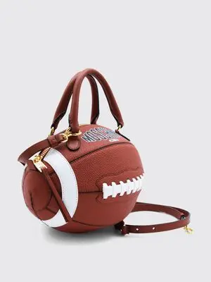 Moschino Rugby Ball Grained Bag
