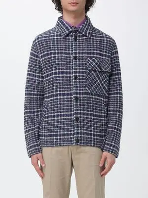 Etro Checked Shirt Jacket - Red