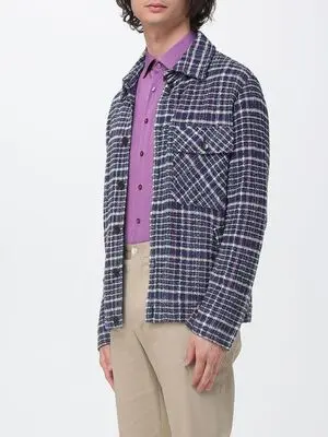 Etro Checked Shirt Jacket - Red