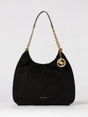 Fold-Over Suede Shoulder Bags