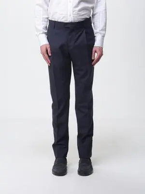 LARDINI Single-breasted Virgin Wool Suit - Blue