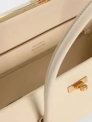 Dolce & Gabbana Marlene Grained Leather Bag - Butter