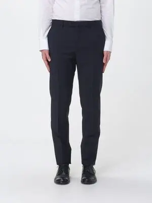 Caruso Single-breasted Wool Blend Suit By - Blue