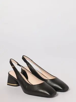 COCCINELLE C-everyday Leather Slingbacks - Black