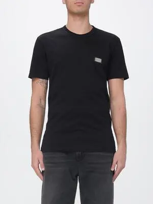Dolce & Gabbana Cotton T-shirt With Logo Black