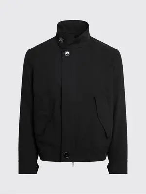 AMI Paris Cotton Blend Harrington Jacket - Black