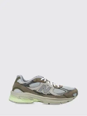 NEW BALANCE 2010 Nubuck And Mesh Lace Up Sneakers - Green