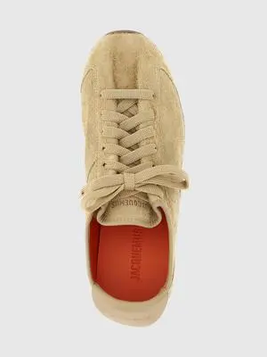 Jacquemus Les Tennis Suede Sneakers - Beige