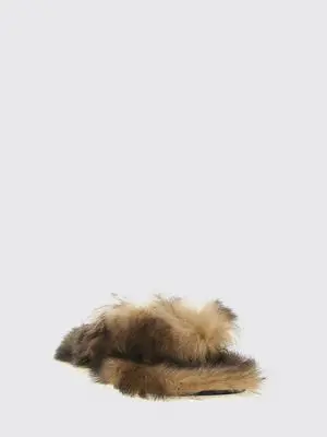Dolce & Gabbana Fur Flip Flops