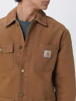 Carhartt Work In Progress Organic Cotton Canvas Shirt Jacket - Brown