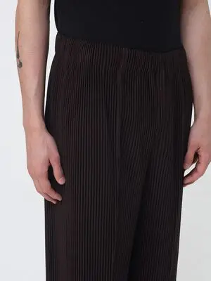 Issey Miyake Homme Plissé Pleated Wide Leg Trousers