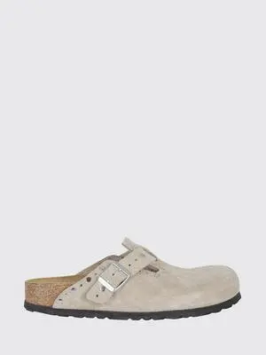 BIRKENSTOCK Slip-on Shoes With Buckle Detail - Beige
