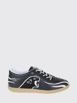 Valentino Garavani Leather Sneakers With Graphic Detail