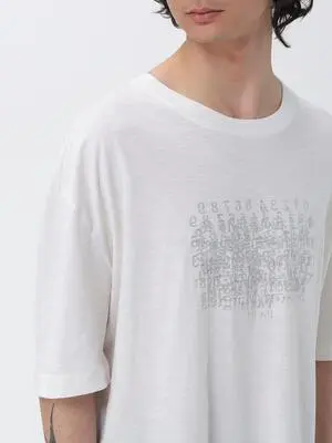 MAISON MARGIELA Cotton T-shirt With Logo
