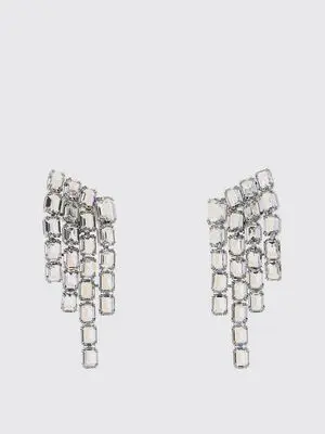 SWAROVSKI Cascade Crystal Clip-on Earrings - Silver
