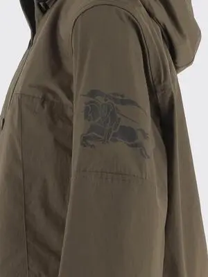 Burberry Cropped Hooded Jacket