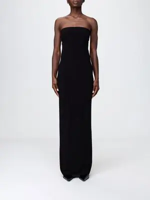 Norma Kamali Jersey Long Dress - Black