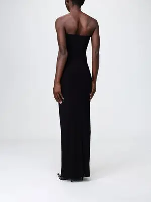 Norma Kamali Jersey Long Dress - Black