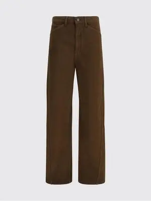 LEMAIRE Wide Leg Cotton Trousers