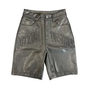 BOTTEGA DESIRES Leather Shorts