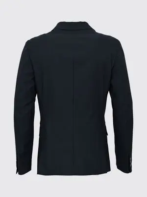 PAOLO PECORA Double Breasted Jacket - Blue