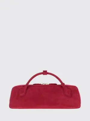 Alaïa Le Teckel Suede Bag - Red