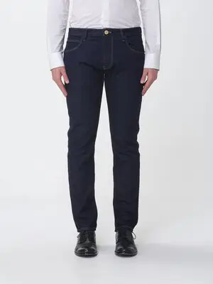 Giorgio Armani Slim Fit Stretch Denim Jeans - Blue
