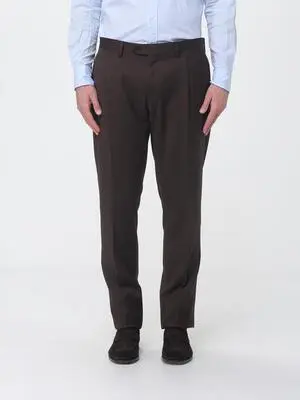 LARDINI Virgin Wool Single-breasted Suit - Brown