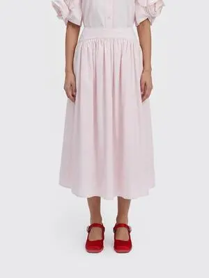 Simone Rocha Cotton Midi Skirt