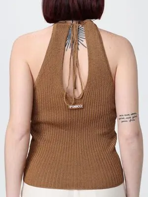 Pinko Ribbed Halter Top