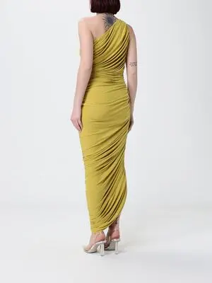 Norma Kamali One-shoulder Draped Gown - Yellow