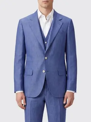 Brunello Cucinelli Single Breasted Jacket - Denim