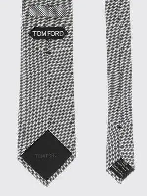 TOM FORD Neck Tie - Silver
