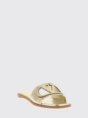 Valentino Garavani Heeled Sandal - Gold