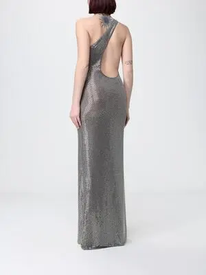 SELF-PORTRAIT Sequined One-shoulder Maxi Dress