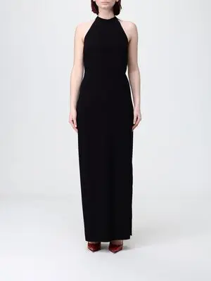 Black Maxi Slit Dresses