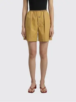 LEMAIRE Cotton Silk Shorts - Beige