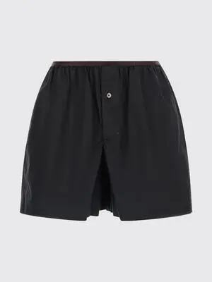 LEMAIRE Cotton Silk Shorts - Grey