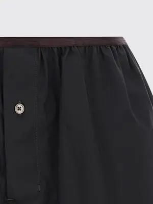 LEMAIRE Cotton Silk Shorts - Grey