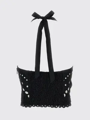 Charo Ruiz Ibiza Broderie Anglaise Halter Top