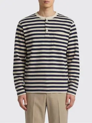 Junya Watanabe Striped Cotton T-shirt - White