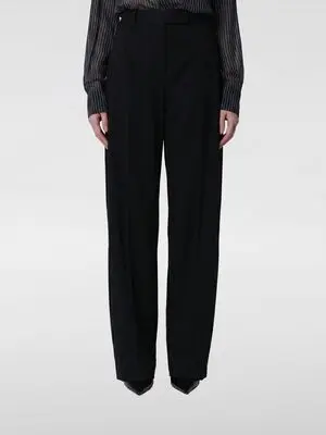 THELATEST Dina Stretch Cotton Baggy Trousers - Black